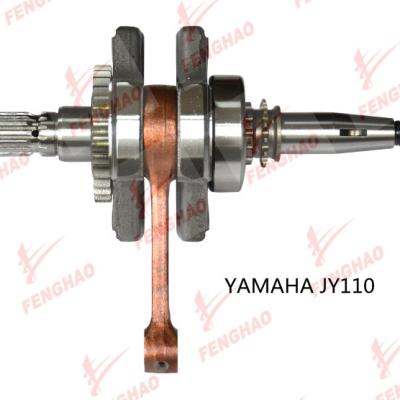 China CRANKSHAFT ENGINE PARTS metal MOTORCYCLE PARTS FOR YAMAHA JY110/CRYPTON/YBR125/C8 for sale