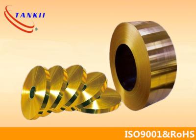 China C17200 Beryllium Copper Strip Aging Hardening Treatment 2% Be High Strength for sale
