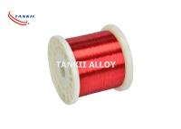 China Enameled Copper Nickel Alloy Wire CuNi1 to CuNi44 for Precision Resistors and Motors for sale