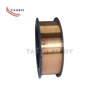 China ERCuAl-A1 Aluminum Bronze Welding Wire AWS A5.7 0.035-3/32in GMAW GTAW Copper Alloy for sale