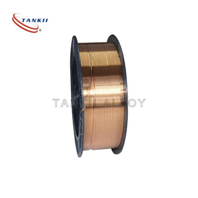 China ERCuAl-A1 Aluminum Bronze Welding Wire AWS A5.7 0.035-3/32in GMAW GTAW Copper Alloy for sale