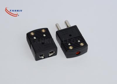 China Tankii Type J Thermocouple Connector 200 Degrees Male and Female Standard Miniature Plug for sale