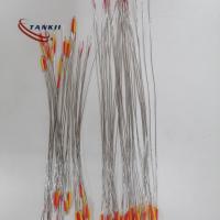 China Tankii S Type Thermocouple Wire Pt-Rh10 Silvery Color 0.05mm for Temperature Measurement for sale