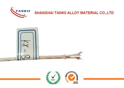 China 2 * 0.711mm Red & Yellow Thermocouple Cable for sale