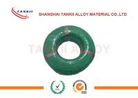 China K Type Thermocouple Cable Single Conductor 2x0.3mm Custom Color Green White Red Yellow for sale