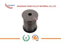 China Solid Unscreened Thermocouple Cable High Silica Fiberglass Wire 2x0.2mm KX NX EX JX for sale