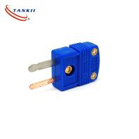 China Blue T Type Thermocouple Connector 149°C for Cable and Instrument Connection for sale