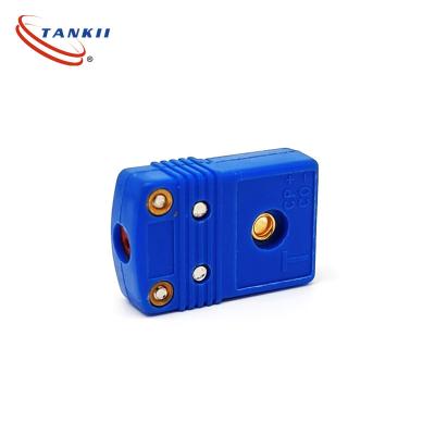 China Miniature Thermocouple Plug and Socket Type T Flat Pin 149C for Medical Industry for sale