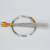 China 0.5mm Type S Bright Thermocouple Bare Wire 0 to 1600C for Steel Industry for sale