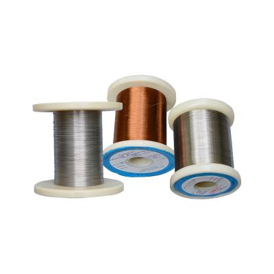 China Manganese Copper Electric Resistance Wire 0.018-10mm Diameter with Near-Zero Temperature Coefficient for Precision Instruments for sale