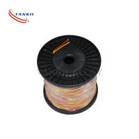 China 22SWG Glassfiber Insulated Type K Thermocouple Extension Cable Class 1 Accuracy 260°C for sale