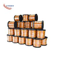 China K Type Thermocouple Extension Wire 2x0.711mm Fiberglass Insulation 300V for Petroleum Industry for sale