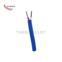 China ISO Certified Type J Thermocouple Wire 2x1.0mm PVC Fiberglass Insulated 750C for sale