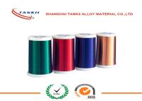 China CuNi23 Enamelled Resistance Wire 0.1mm 220℃ Polyimide for Standard Resistors for sale