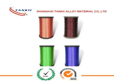 China Copper Manganin Wire 0.1mm 220℃ Polyimide Insulation for Precision Instruments and Resistors for sale