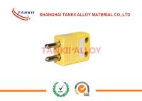 China Standard Type K J Thermocouple Connector Male Female Plug Socket 2 Pin ANSI IEC for sale