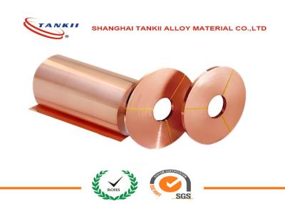 China Pure Copper Metal Sheet 0.1mm x 56mm with 99.9% Cu Content and Climate-Hardiness Properties for sale