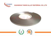 China Precision Alloy TANKII 155 Thermostat Bimetallic Strip 0.5x6mm Thermal Silver for sale