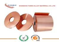 China CuNi1 Copper Nickel Alloy Strip Flat Wire Round Wire Foil Sheet 0.03 Ohm mm2/m Resistivity 8.9 g/cm3 Density for sale