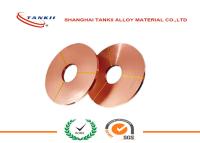 China CuNi1 Copper Nickel Alloy Strip Flat Wire Round Wire Foil Sheet 0.03 Ohm mm2/m Resistivity 8.9 g/cm3 Density for sale