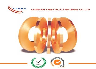 China CuNi1 Copper Nickel Alloy Wire Strip 0.03 Ohm mm2m Resistivity 200C Low Resistance for sale
