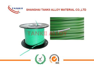 China KX Solid Extension Thermocouple Wire Fiberglass Insulation Red Yellow 2 Conductor for sale