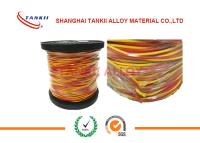 China Type K Thermocouple Wire 20 AWG 0.5mm PTFE Insulation High Temperature for sale