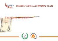 China K Type Thermocouple Wire KX Stranded 7x0.2mm PTFE Fiber Glass PVC Insulation Braided Tinned Copper for sale