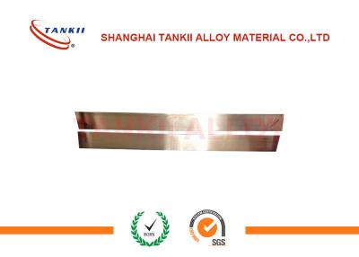 China Manganin Shunt Strip 0.44 Resistivity Copper Alloy 0.5mm Thickness 85mm Width for sale