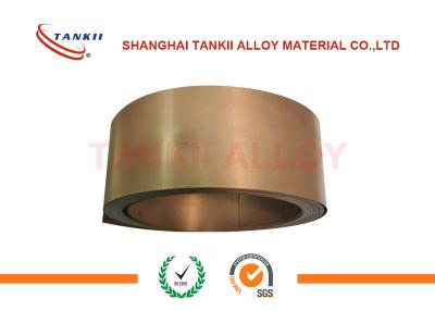 China Manganin Sheet 0.02-7mm Thick 0.44uΩ/m Resistivity Shunt Strip for Resistors for sale