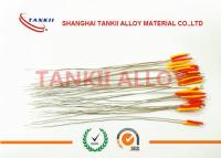 China Platinum Rhodium Thermocouple Wire Type S R B 0.35mm 0.5mm 90mm Length for sale