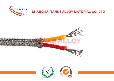 China Kapton Insulated Type K Thermocouple Cable 250 Deg C 0.2mm to 1.5mm Conductor for sale