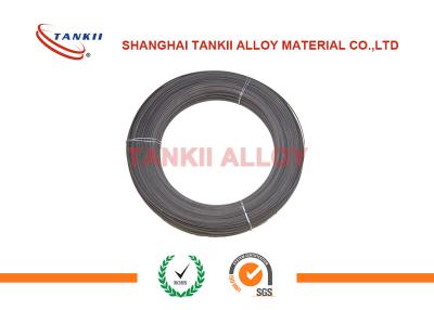 China SGS NiCr Alloy Chromel Alumel Thermocouple Flat Ribbon Wire 0.08mm Thick 5mm Width for sale