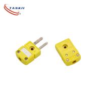 China Miniature Thermocouple Plug Type K SMPW-K-M 149°C Glass Filled Nylon Connector for sale