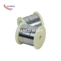 China NiCr 80/20 Flat Ribbon Wire 2.4869 Nichrome V High Temperature Resistance Wire for Electric Furnaces for sale