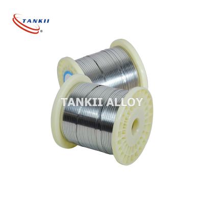 China NiCr 80/20 Flat Ribbon Wire 2.4869 Nichrome V High Temperature Resistance Wire for Electric Furnaces for sale