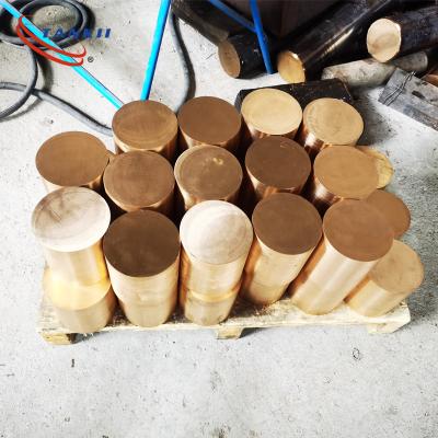 China Copper Cobalt Beryllium Alloy Rod C17500 C17200 C17300 Qbe2 Cube2 Round Bar 0.4-0.7% Be for Industry Train for sale