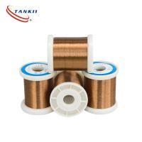 China Tankii Manganin Resistance Alloy Strip Wire 6J13 6J12 0.15mm 0.35mm 0.8mm for Strain Gauges for sale