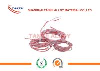 China J Type Thermocouple Extension Cable 2x1.5mm2 FEP Insulation Jacket White Red for sale