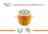 China K Type Thermocouple Blank Wire Fiberglass Insulation 2 Conductor for Homogenizing Furnaces Billet Preheat for sale