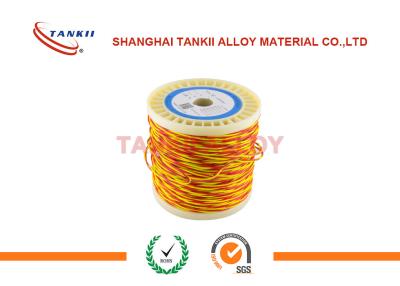 China K Type Thermocouple Blank Wire Fiberglass Insulation 2 Conductor for Homogenizing Furnaces Billet Preheat for sale