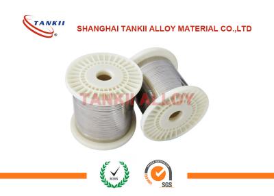 China 0.26x3.0mm CuNi40 Constantan Flat Wire with 0.49 Ω·mm²/m Resistivity and 400°C Temperature Rating for sale