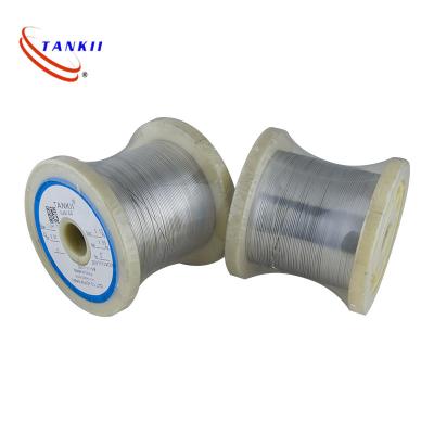 China TANKII NICR8020 Nickel Chrome Flat Wire 0.1x0.3mm 1200C Bright Surface Heating Element Alloy for sale