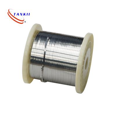 China TANKII NICR8020 NiCr 80/20 Heat Resistant Alloy Flat Wire 0.1x0.3mm 1200C for sale