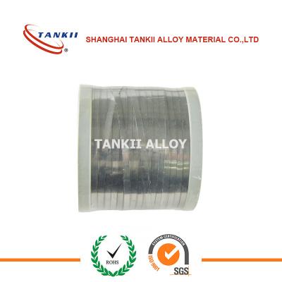 China Ni60Cr15 Nickel Chromium Resistance Alloy Flat Wire Strip 1150C High Resistivity for sale