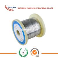China CuNi44 Constantan Copper Nickel Alloy Resistance Flat Ribbon Wire 0.49 Ohm mm2 per m for sale