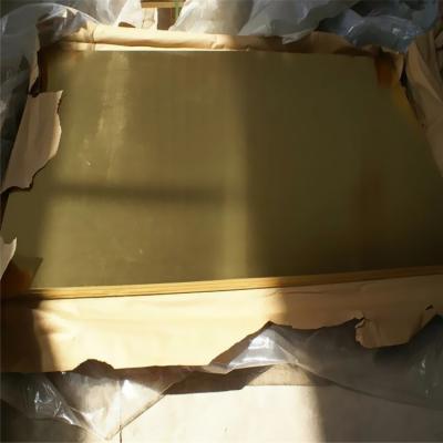 China Ex-Factory Price C42500 Special Brass Plate 8.75 g/cm3 Density 28% IACS Conductivity for sale