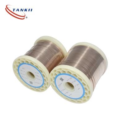 China Tankii Copper Nickel Alloy CuNi2 NC005 Wire 0.05 ohm mm2m Resistivity for Resistance Welding for sale