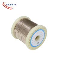 China CuNi6 Copper Nickel Alloy Wire 0.15mm Round 0.3x4mm Ribbon Low TCR for Heating Mats for sale