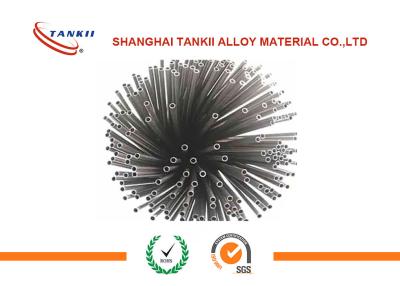 China 0.5mm to 40.0mm Nichrome Alloy Micro Capillary Tubes Ni80Cr20 with 1200°C Service Temperature and 1.09 μΩ·m Resistivity for sale
